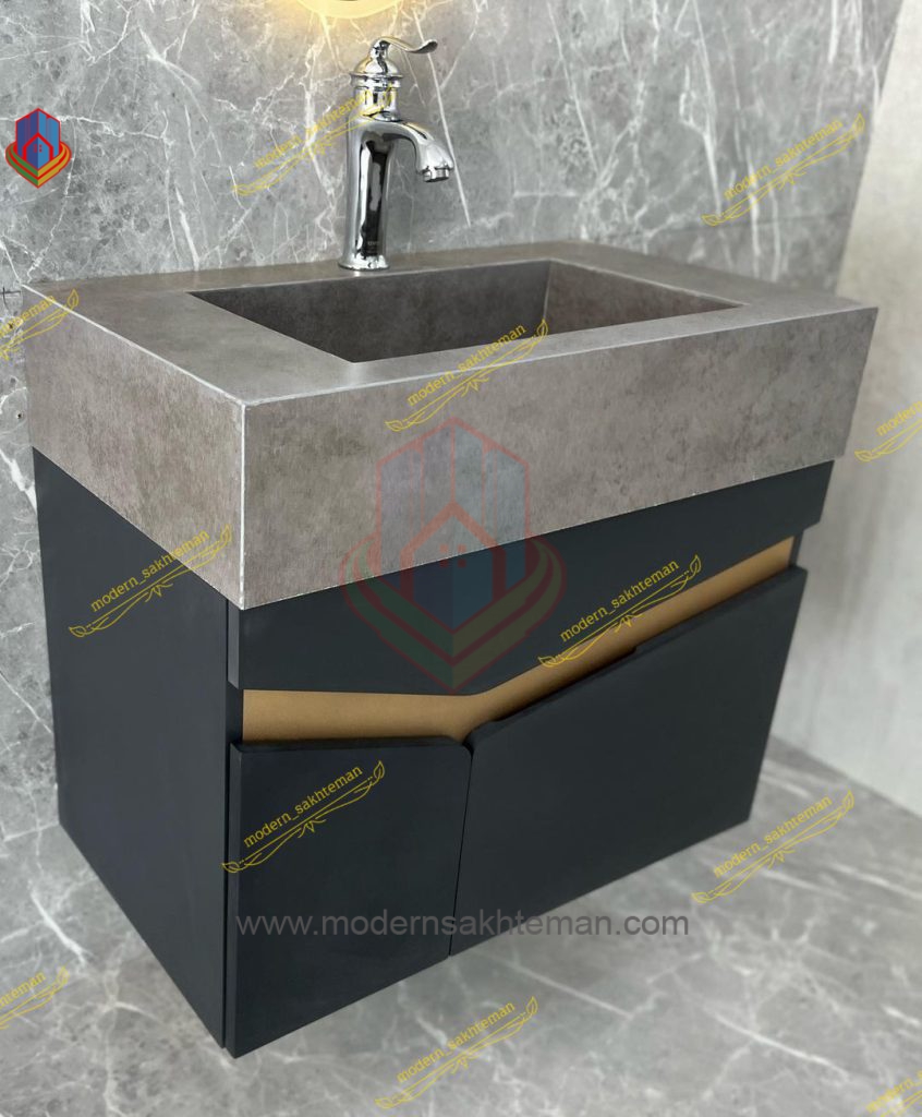 قیمت و خرید آنلاین ست روشویی سرامیکی لوکس کد H205 | مدرن ساختمان